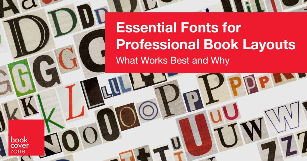 Essential Fonts for Professional Book Layouts – Book Cover Zone
