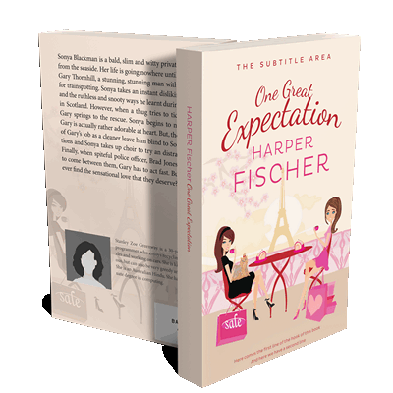 Premade Chick Lit Book Cover - Almond #7042 | BookCoverZone