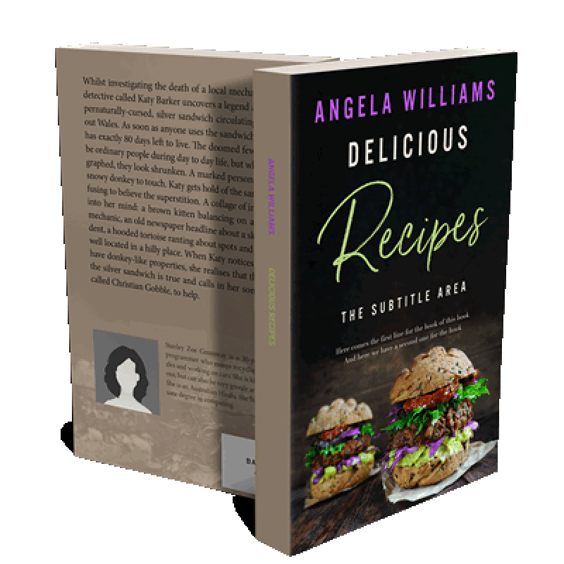 Premade Cookbooks & Food & Wine Book Cover - Mongoose #10622 ...