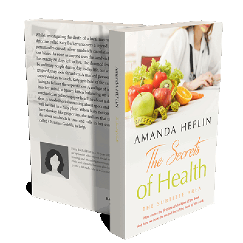 Premade Health & Dieting & Fitness Book Cover - Pampas #10679 ...