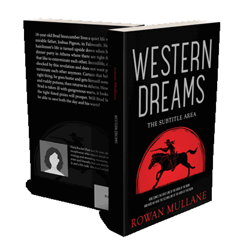 Premade Western Book Cover - Gondola #13278 | BookCoverZone