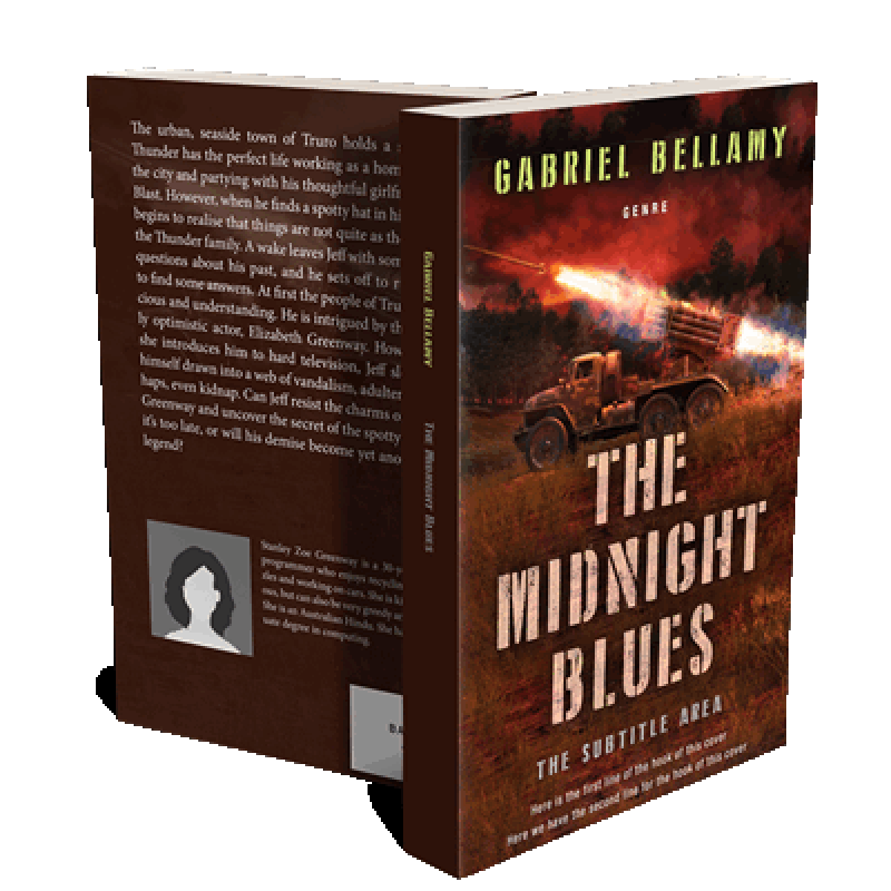 Premade Action & Adventure Book Cover - Paco #26012 | BookCoverZone