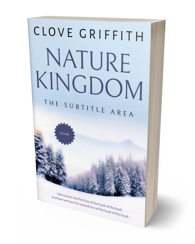 Custom & Premade Nature Book Cover - Link Water #10366 | BookCoverZone