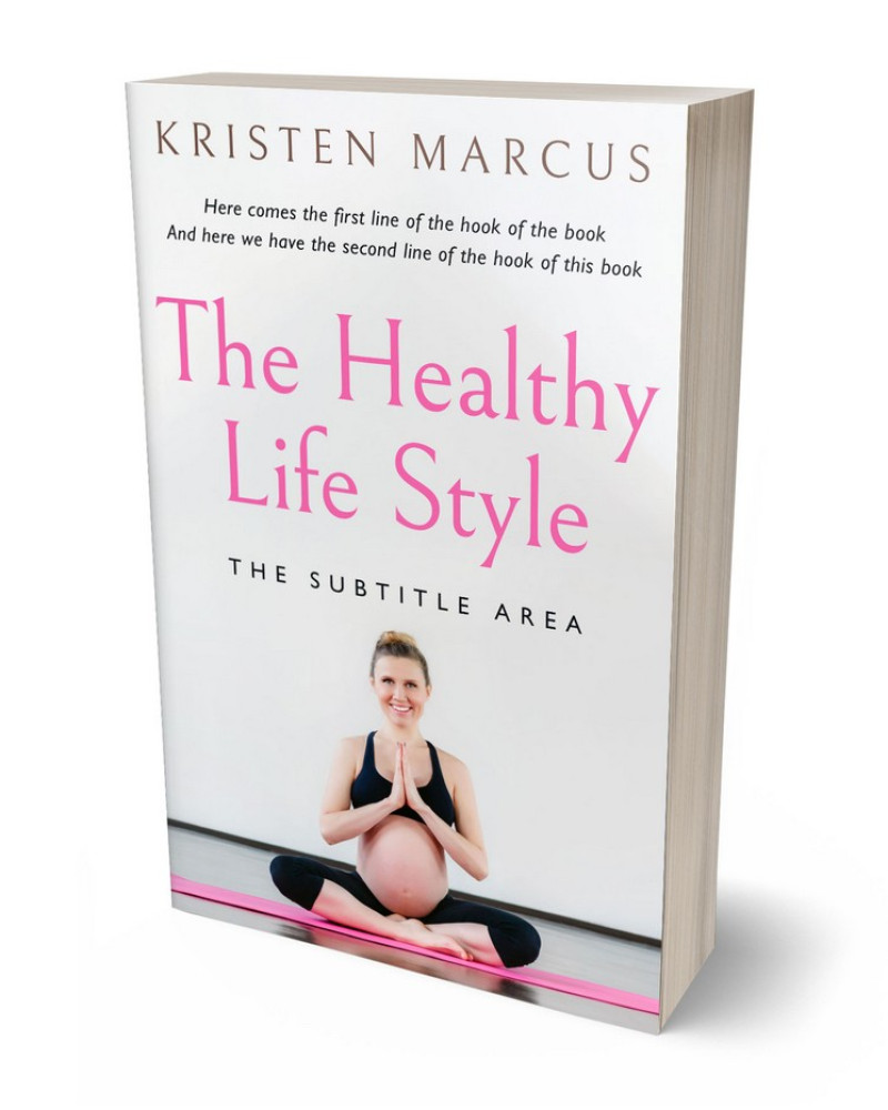 Bon Jour #10667 - Premade Health & Mind & Body Book Cover | BookCoverZone