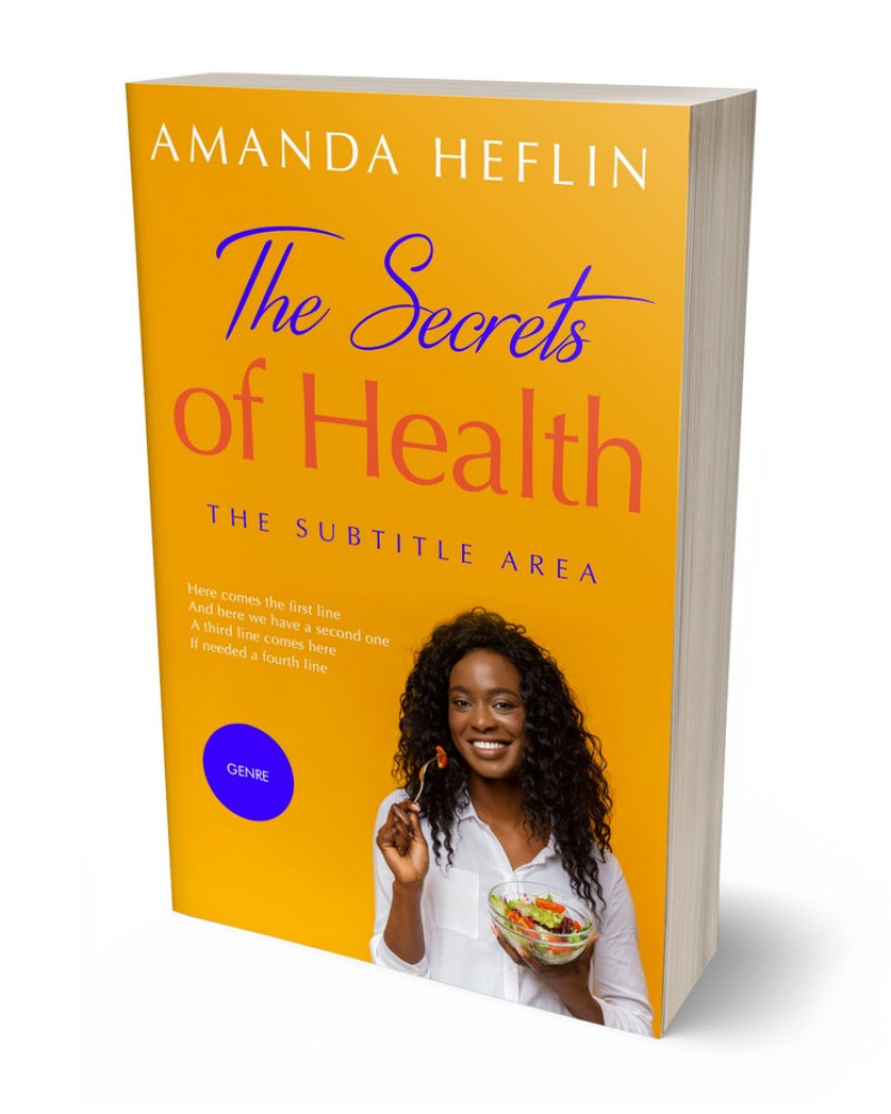 Premade Health & Dieting & Fitness Book Cover - Buttercup #10678 ...