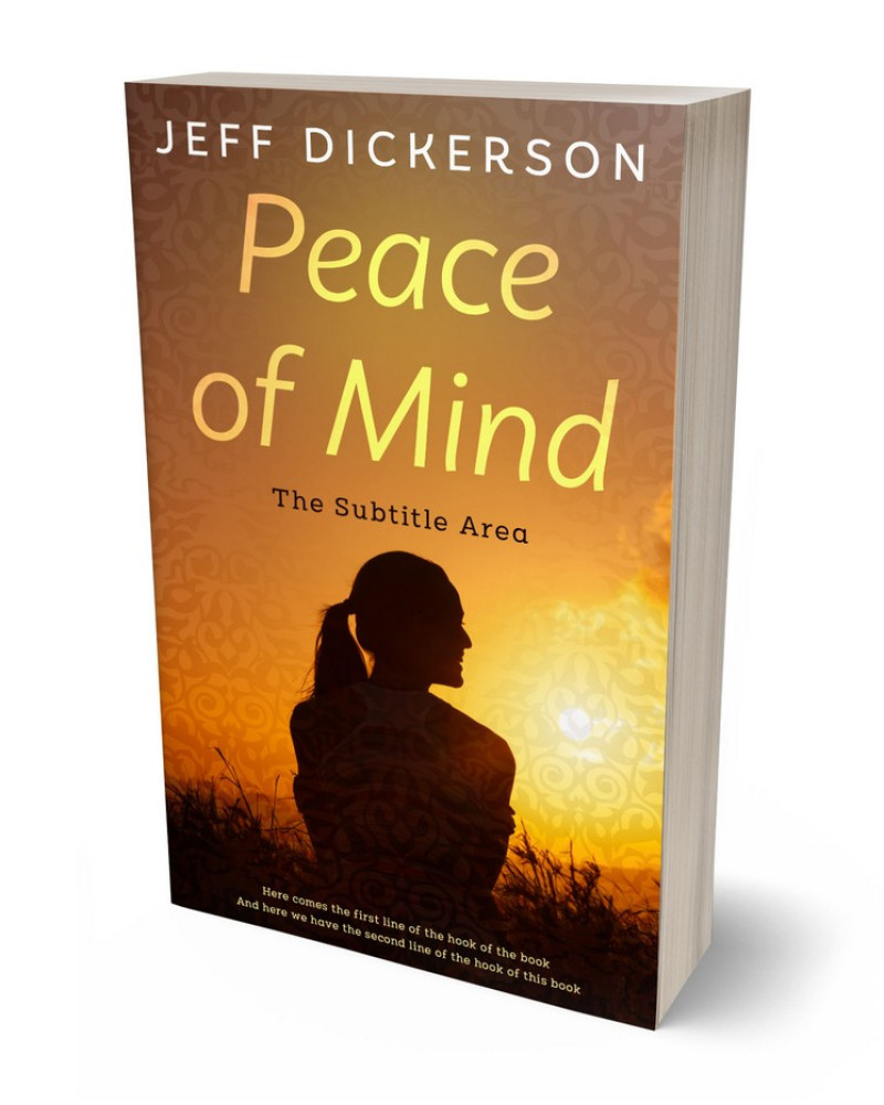 Premade Health & Mind & Body Book Cover - Copper #11158 | BookCoverZone