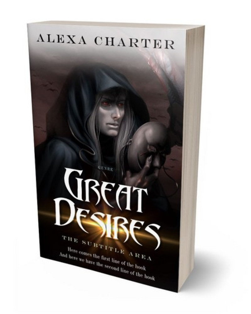 Premade Horror Book Cover - Silver Rust #21946 | BookCoverZone