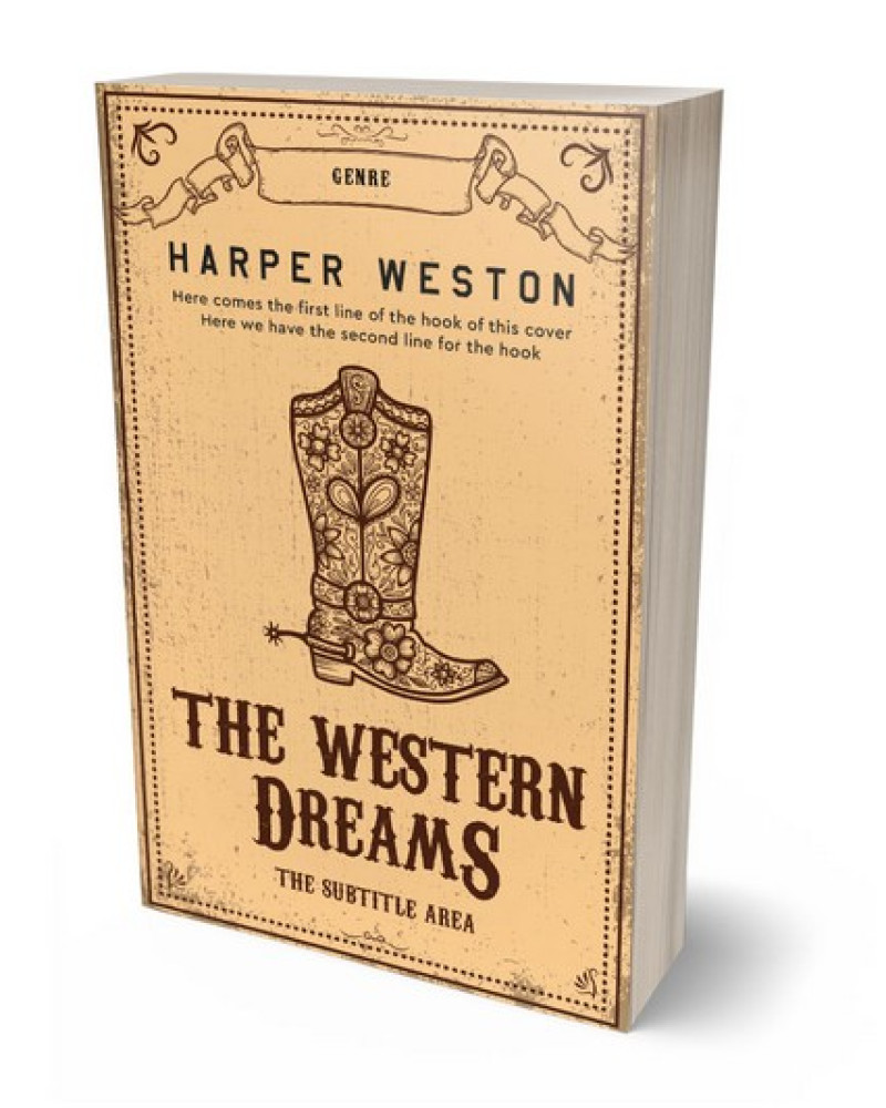 Premade Western Book Cover - Manhattan #23032 | BookCoverZone