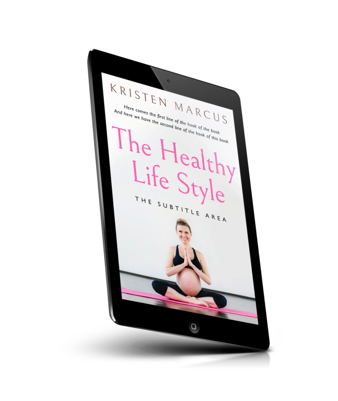 Bon Jour #10667 - Premade Health & Mind & Body Book Cover | BookCoverZone