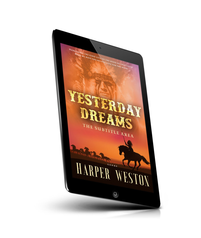 Premade Western Book Cover - Copper #23292 | BookCoverZone